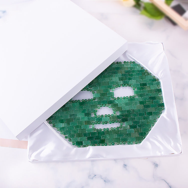 Hand Made Luxe Indian Jade Face Mask